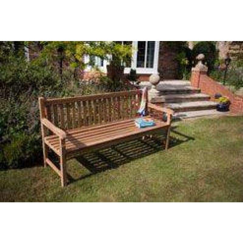 Westminster Solid Teak 1.8 metre Bench - 4 seater